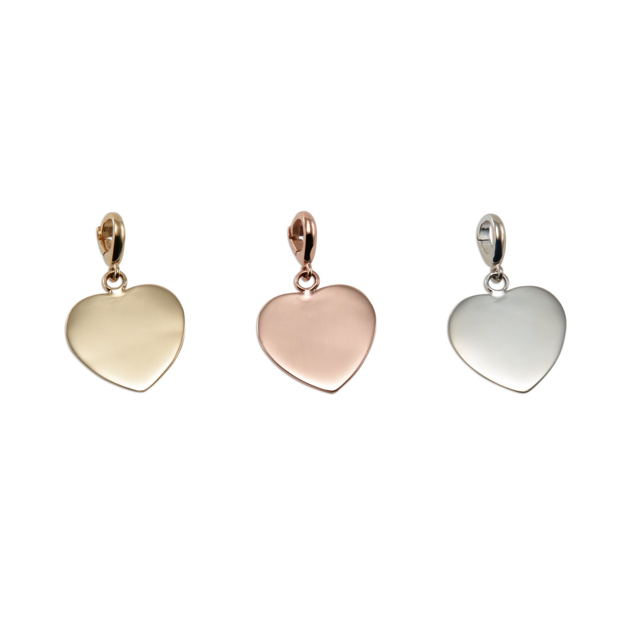 Dolce Amore Classico Solid Gold Heart Charm / Dolce Amore – Dolce Amore ...